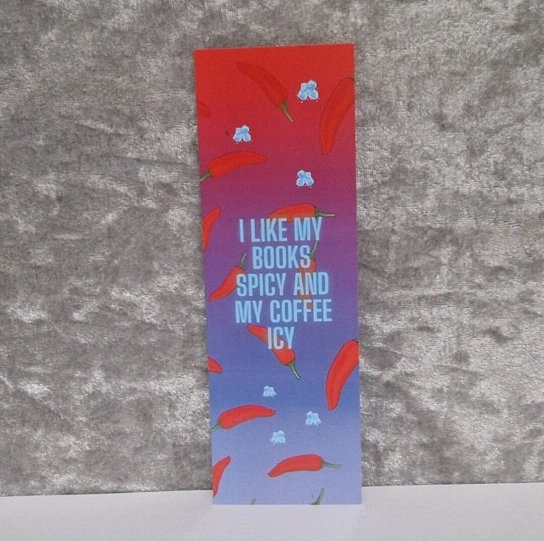 Smutty Handmade Bookmark| Spicy Book Accessory| Romance Page Saver Tab ...