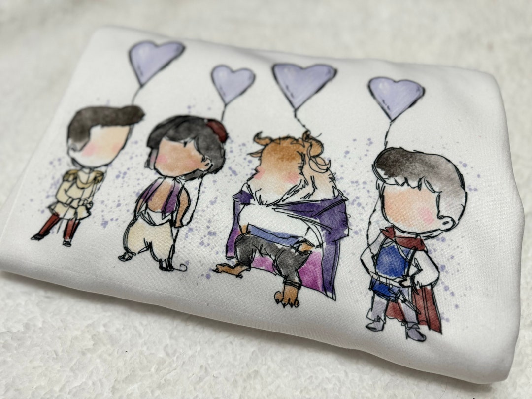 Cartoon Prince T-shirt: Polyester Kids Shirt - Etsy