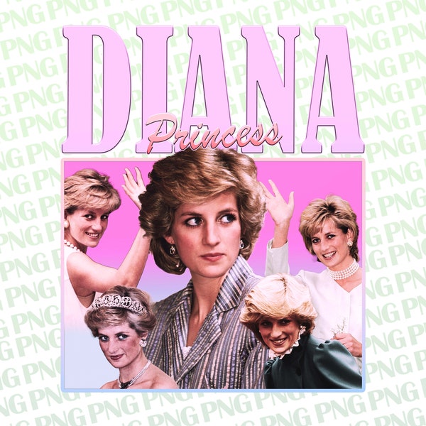 Princess Diana Svg - Etsy