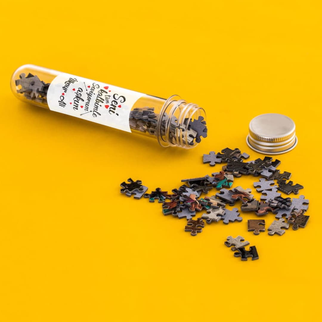 Mini Puzzle With Capsule Bottle for Those Who Want to Surprise Their ...