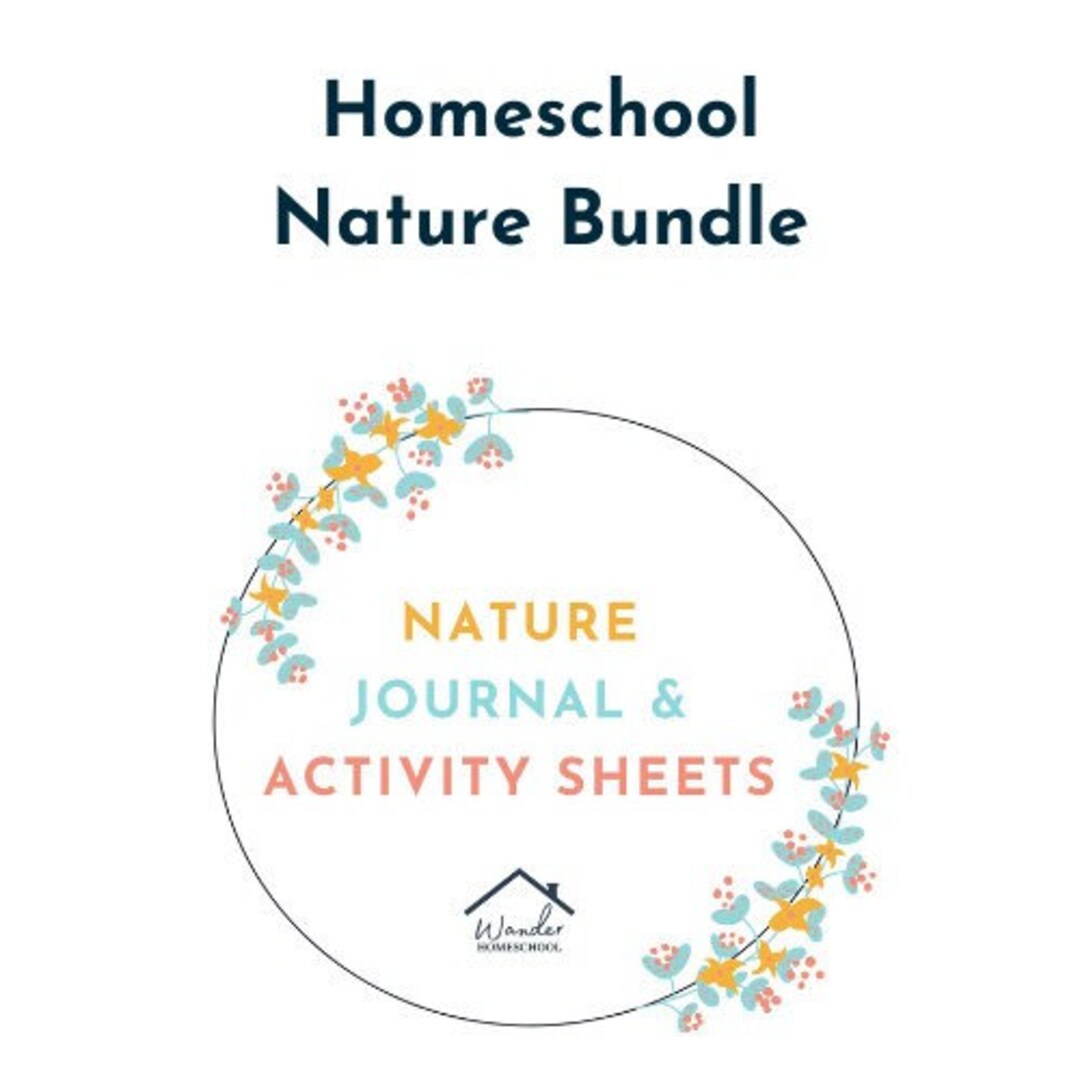 Printable Nature Journal and Activity Sheets - Etsy