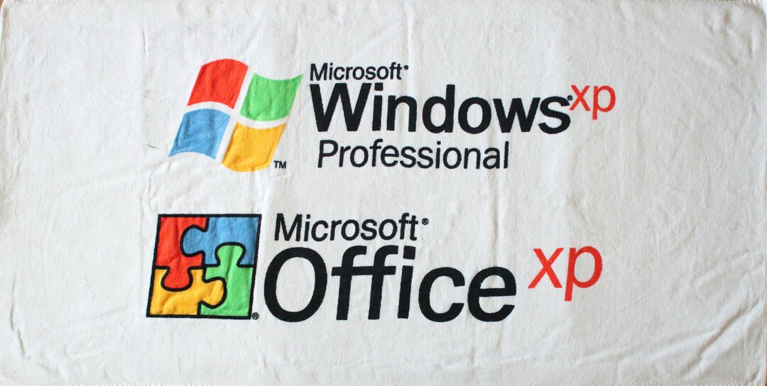 2001 Microsoft Windows XP Towel / MS Paint - Etsy