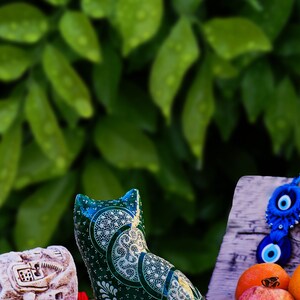 5ceramic Cat Statue,cat Figurine, Cat Statue,home Decoration Product ...