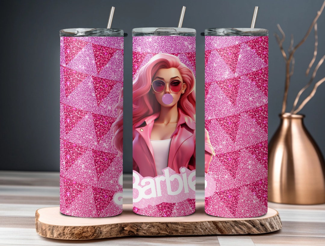 Barbie Glitter Inflated Tumbler Wrap 3d Barbie Inflated Tumbler Wrap ...
