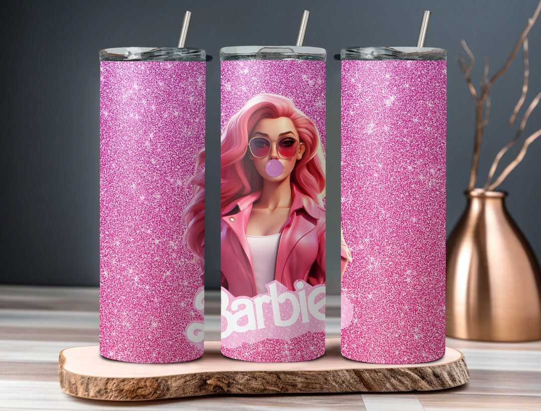 3d Barbie Sublimation Wrap Barbie Inflated Tumbler Wrap 3d - Etsy