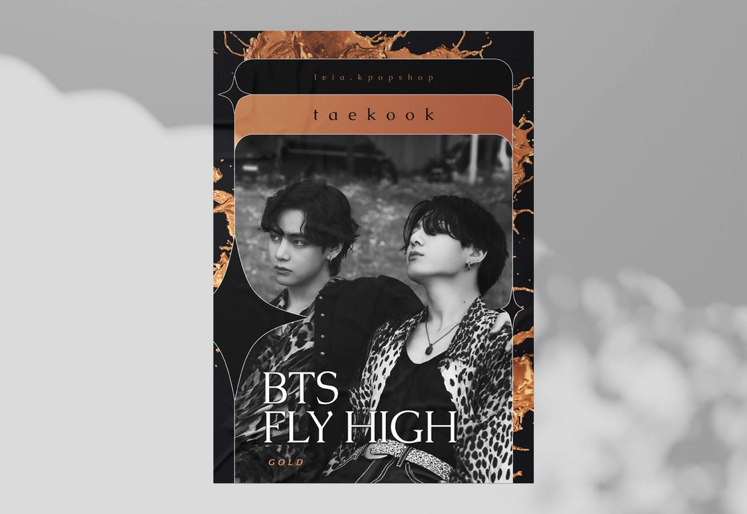 BTS Poster Vkook (taehyung&jungkook) - Etsy