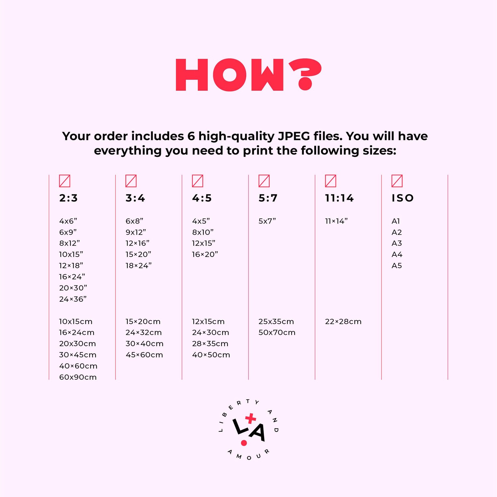 Voila French Quote, Printable Pink and Red Wall Art, Retro Typography ...