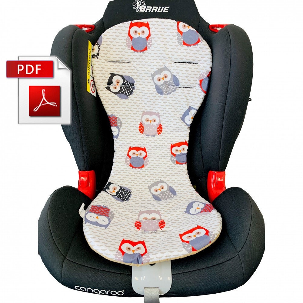 Car Seat Liner Pad PDF Sewing Pattern Padding Instant Download Baby ...