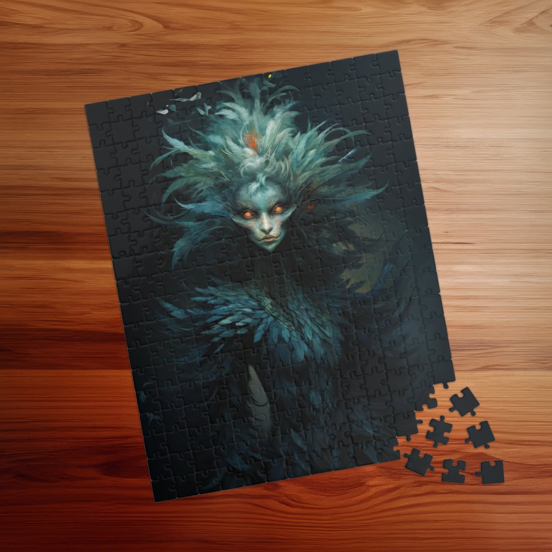Seraphina Corvus: Sovereign of Shadows, A Dark Academia Jigsaw Puzzle ...