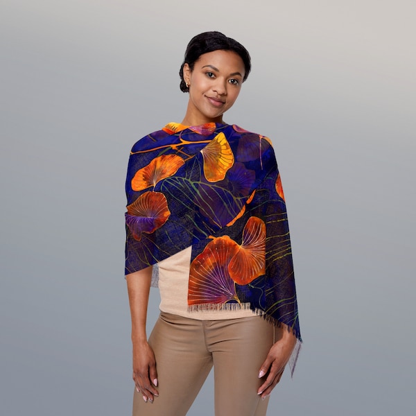 Ginkgo Scarf - Etsy