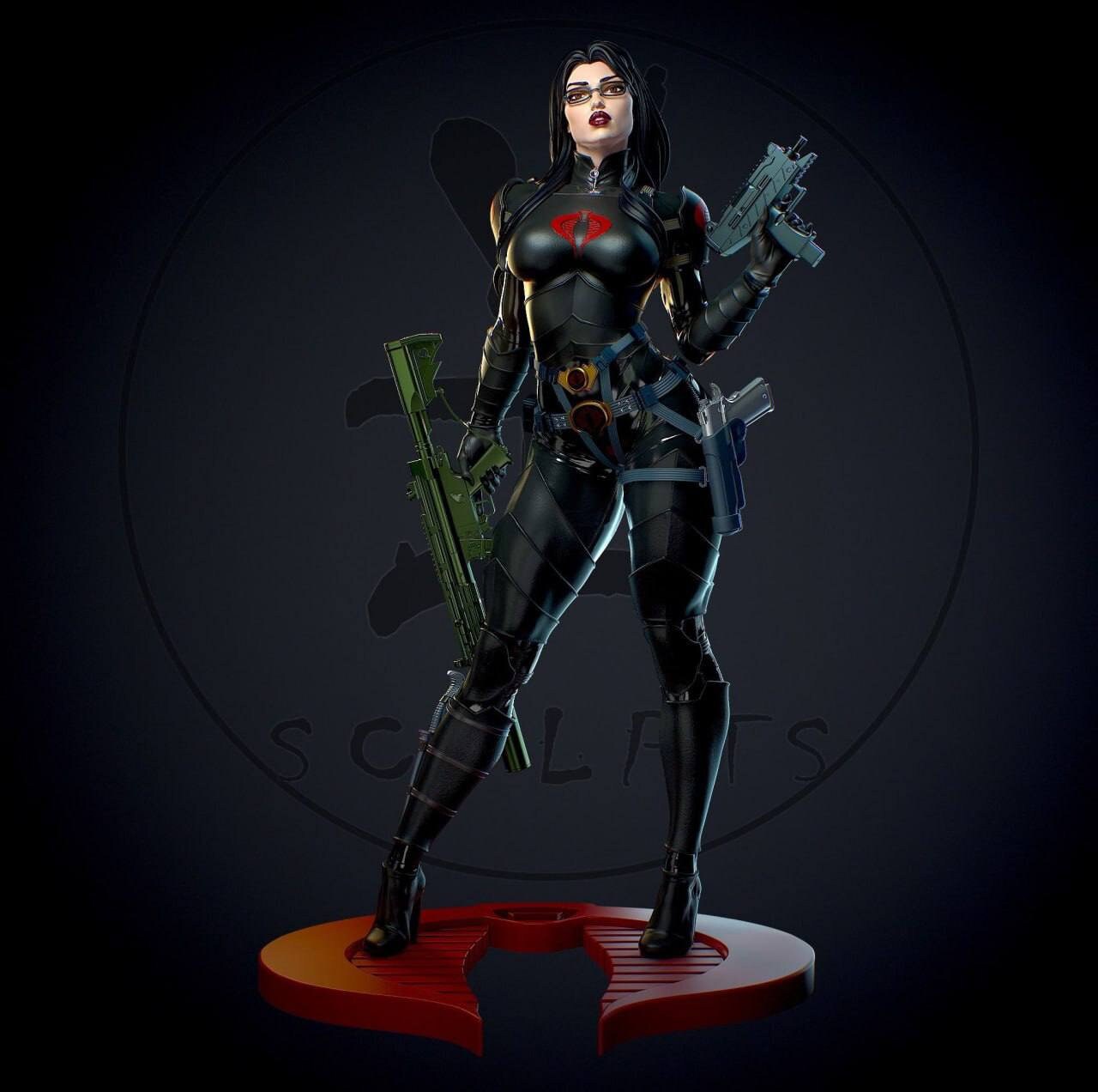 Baroness_yanh 3D Print Model 3D STL File 3D Design 3D Printer Baroness ...