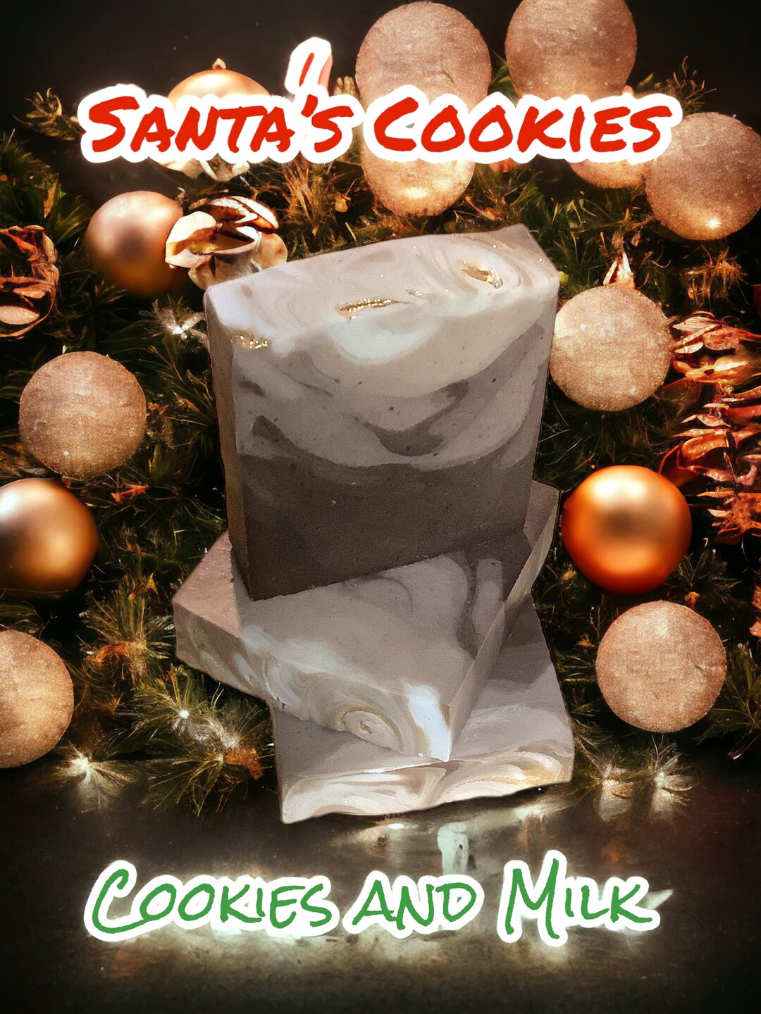 Santas Cookies - Etsy