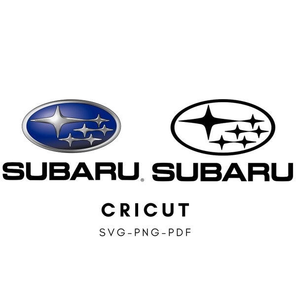 Subaru Decal Svg - Etsy