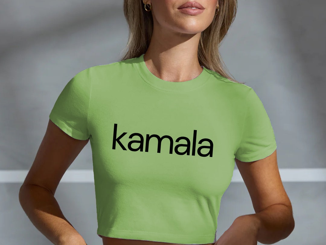 Kamala Baby Tee, Kamala Harris Merch,brat Tshirt Kamala Brat Shirt ...