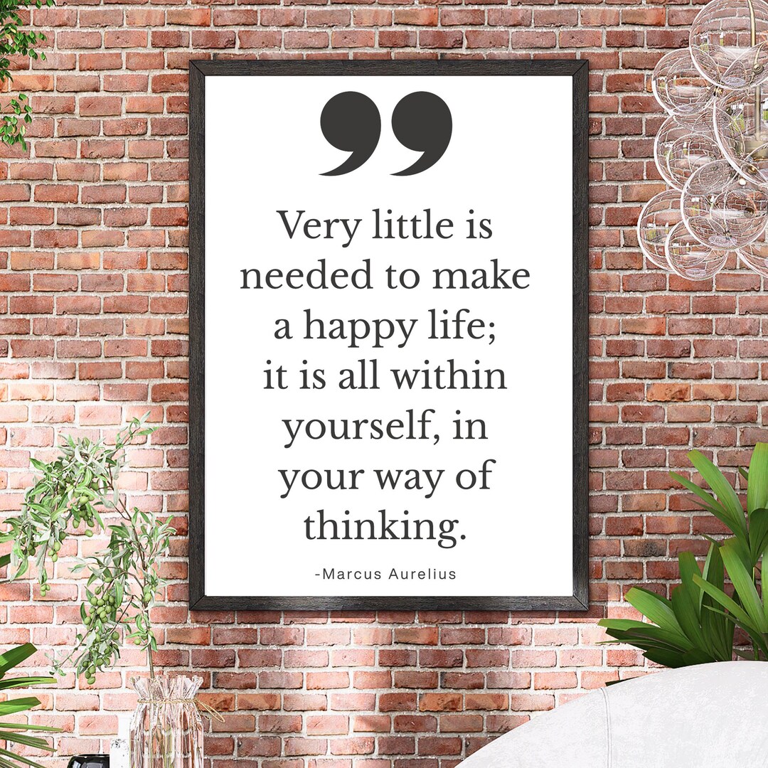 Stoic Quotes Printable - Stoicism Marcus Aurelius Wall Art Downloadable ...