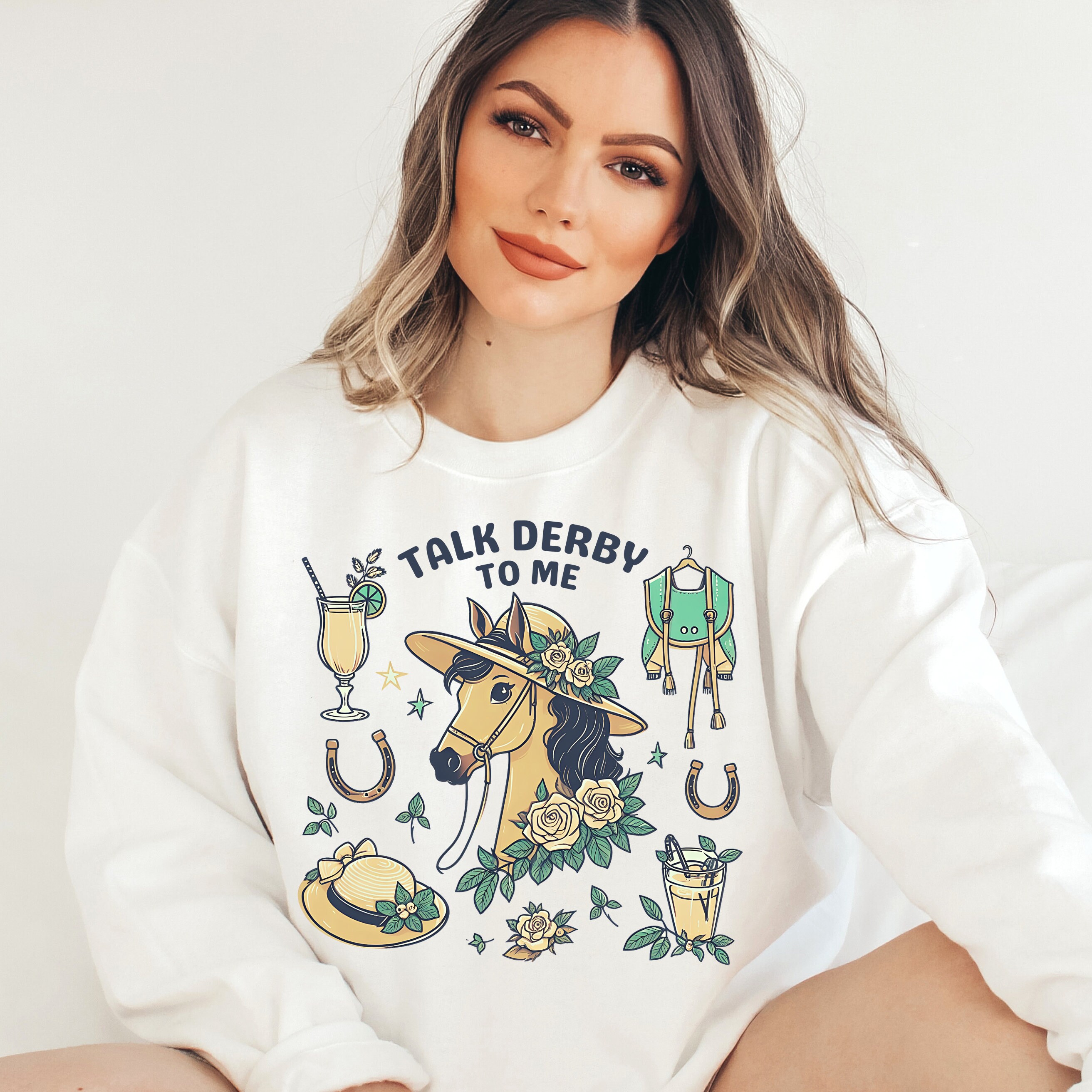 Kentucky Derby PNG Bundle, Derby Clipart, Talk Derby to Me, Derby Day ...