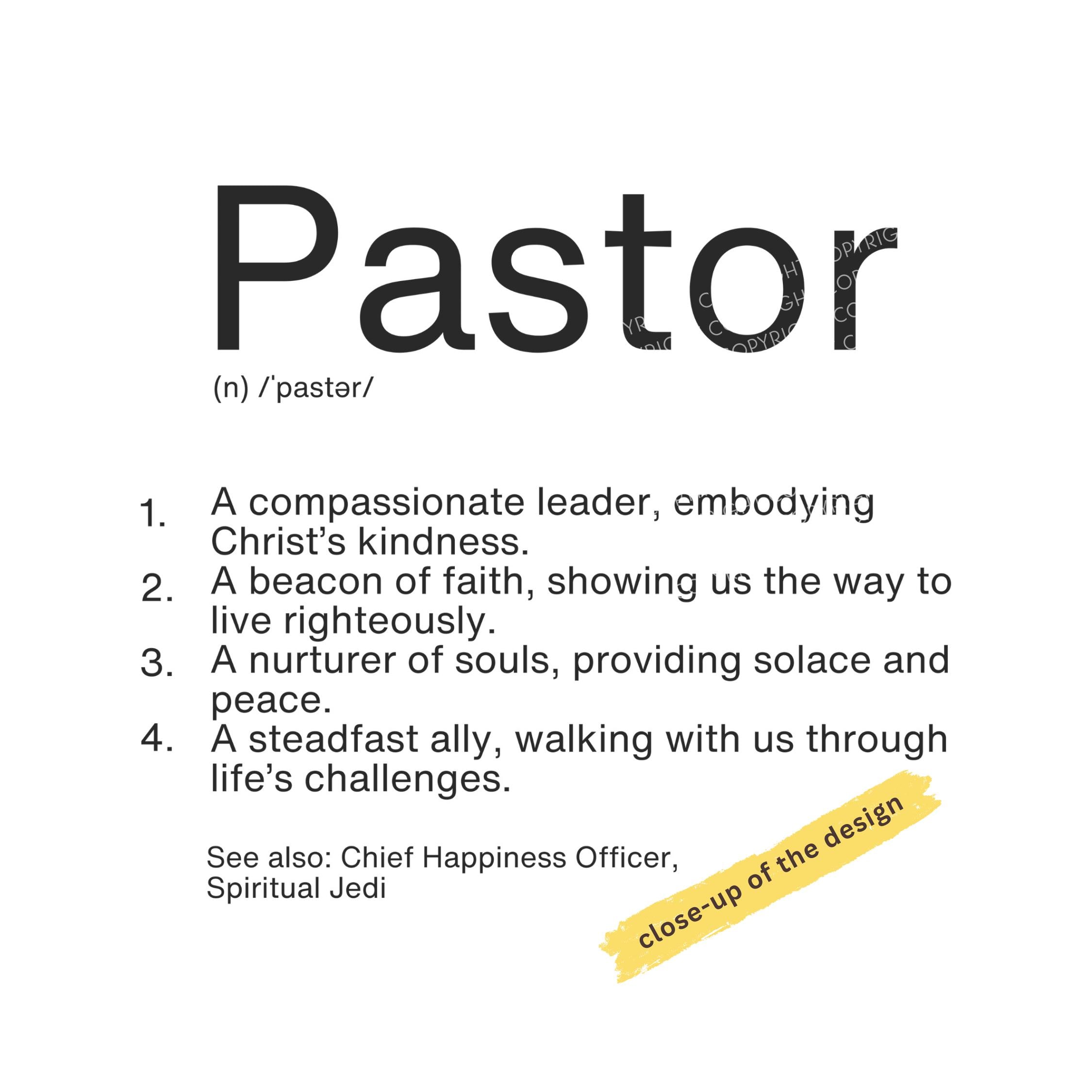Card for Pastor Printable, Pastor Appreciation Card, Pastor Birthday ...