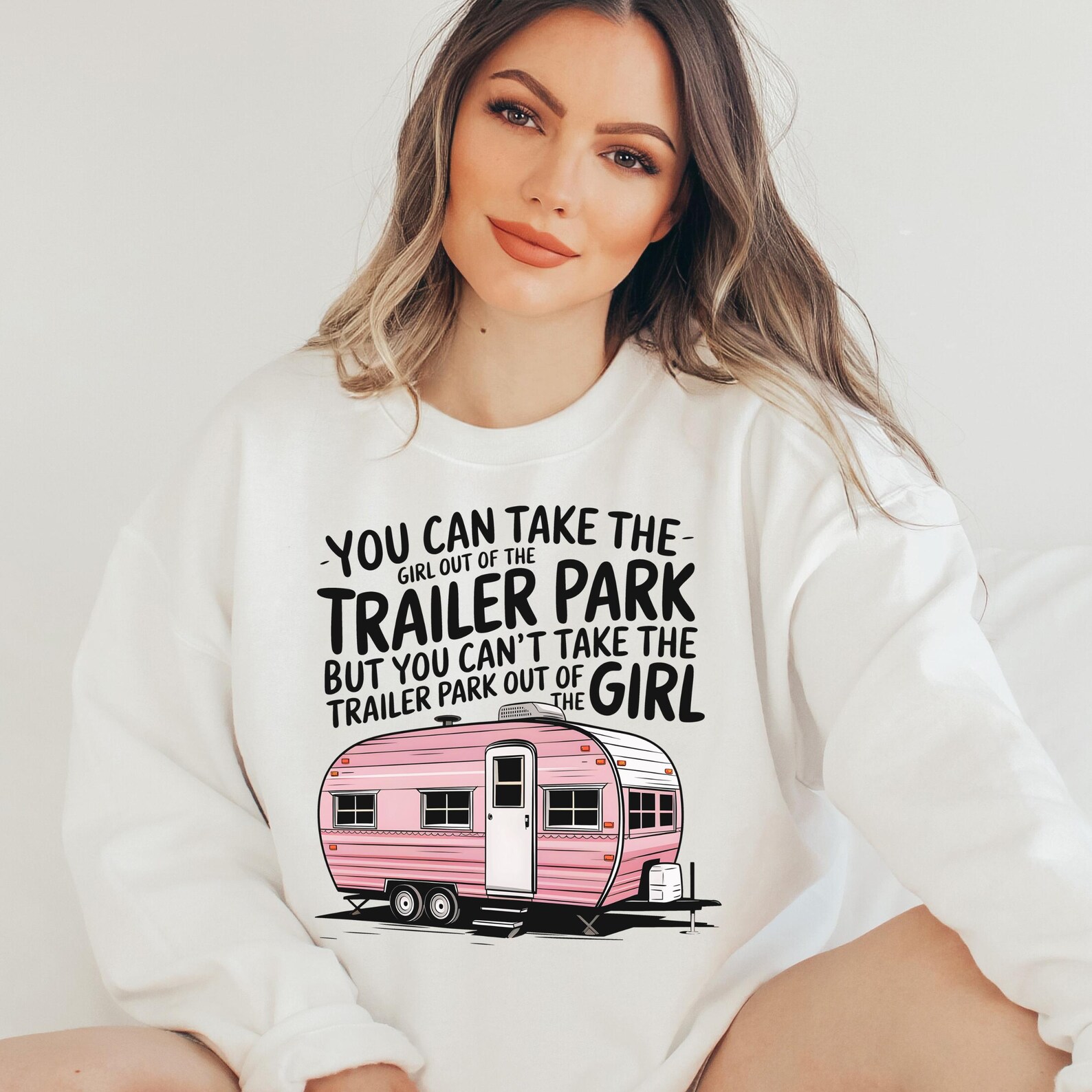 Trailer Trash PNG Set, Funny Trailer Park Clipart Bundle, Upper Class ...