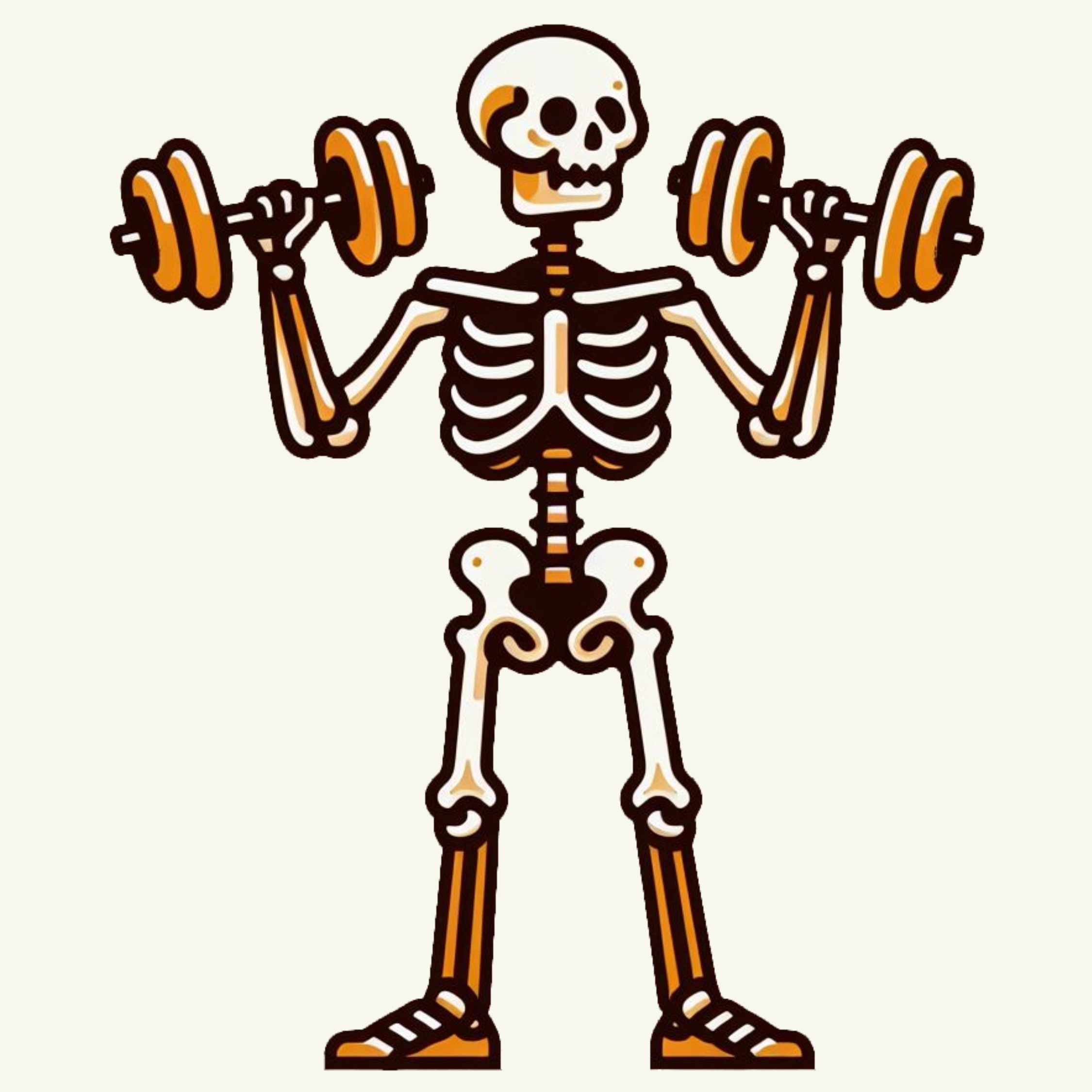 Workout PNG, Skeleton Workout Clipart, Deadlift PNG, Skeleton ...