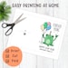 Leap Year Printable Card, Leap Year Downloadable Card, Cute Leap Year ...