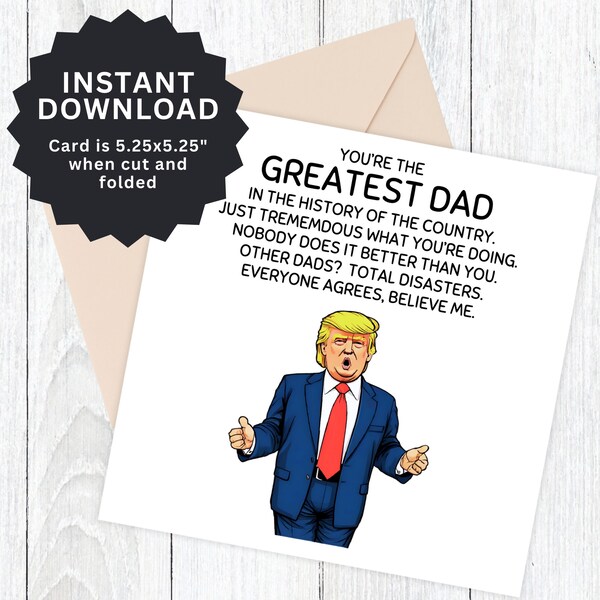 Trump Card - Etsy