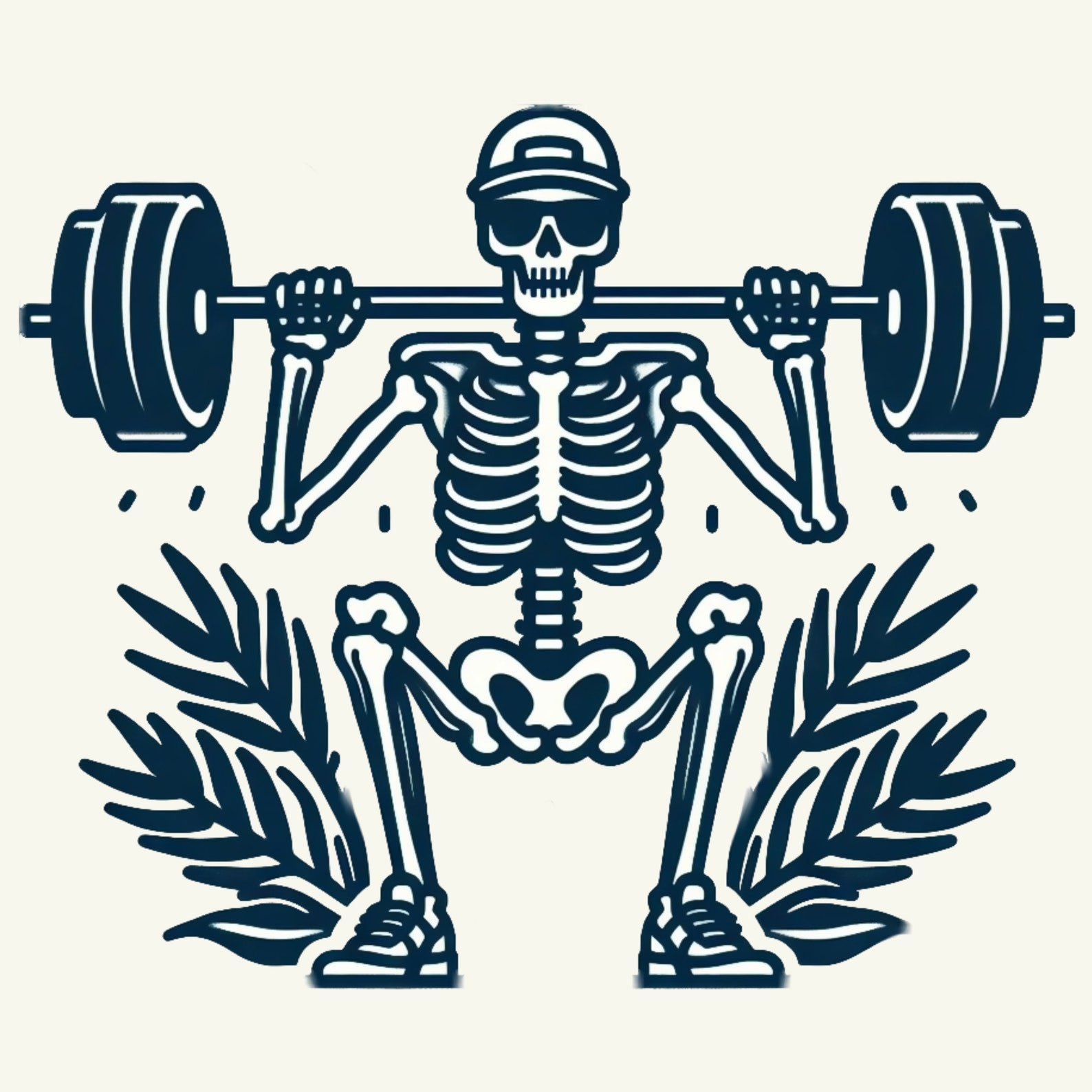 Workout PNG, Skeleton Workout Clipart, Deadlift PNG, Skeleton ...