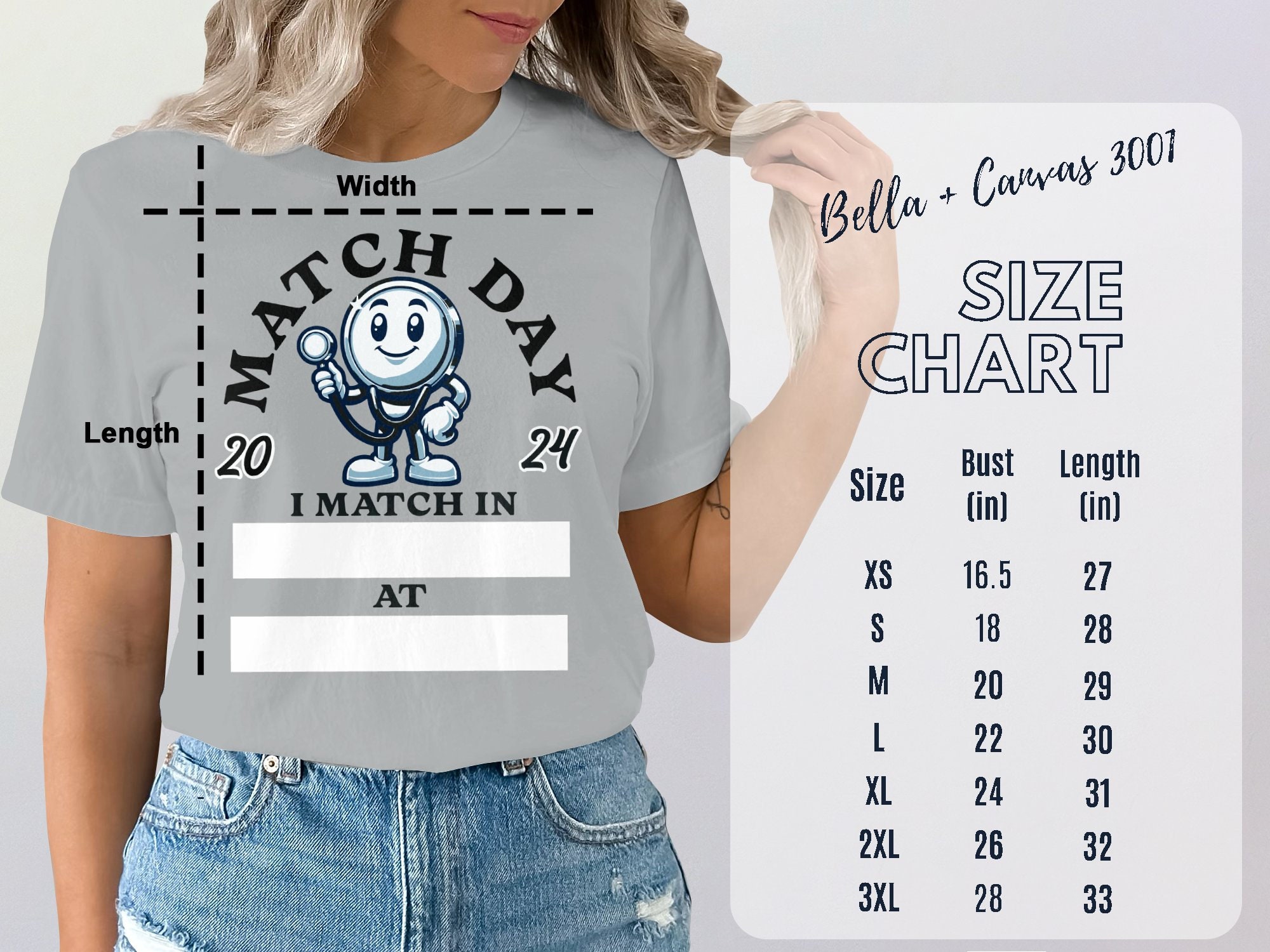 Match Day 2024 Shirt, Tshirt for Match Day, Residency Gift for Medical ...