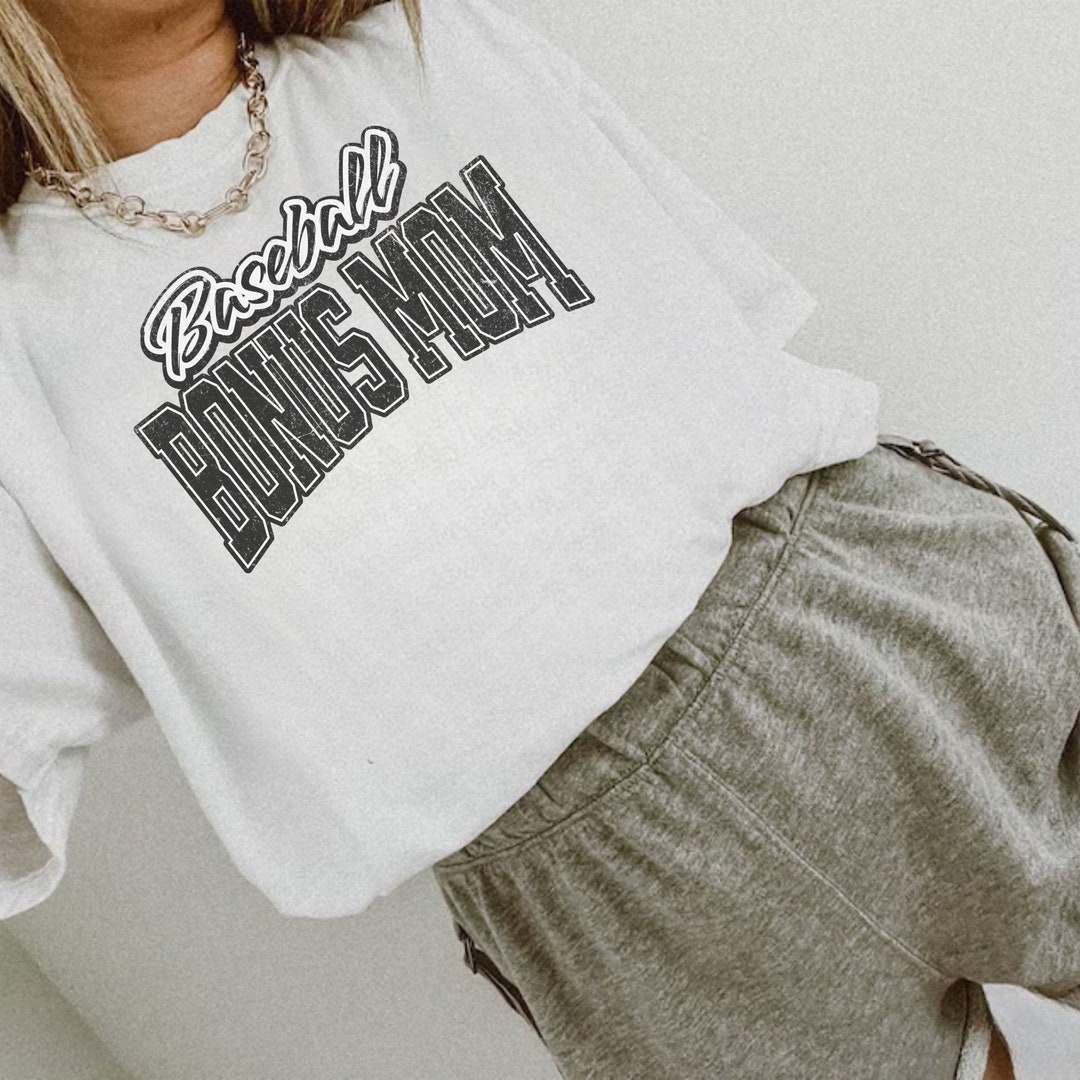 Baseball Bonus Mom Shirt, Mothers Day Sports Mom Tee, Step Mom Baseball ...