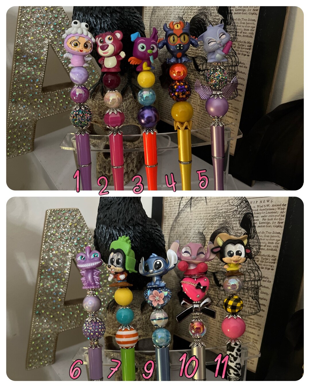 Disney Character Pens B - Etsy