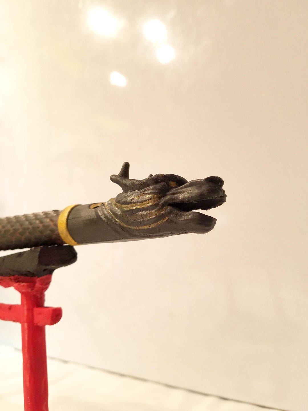 Asian Inspired Dragon Flute Chinese Dragon Head Flute Decorative ...