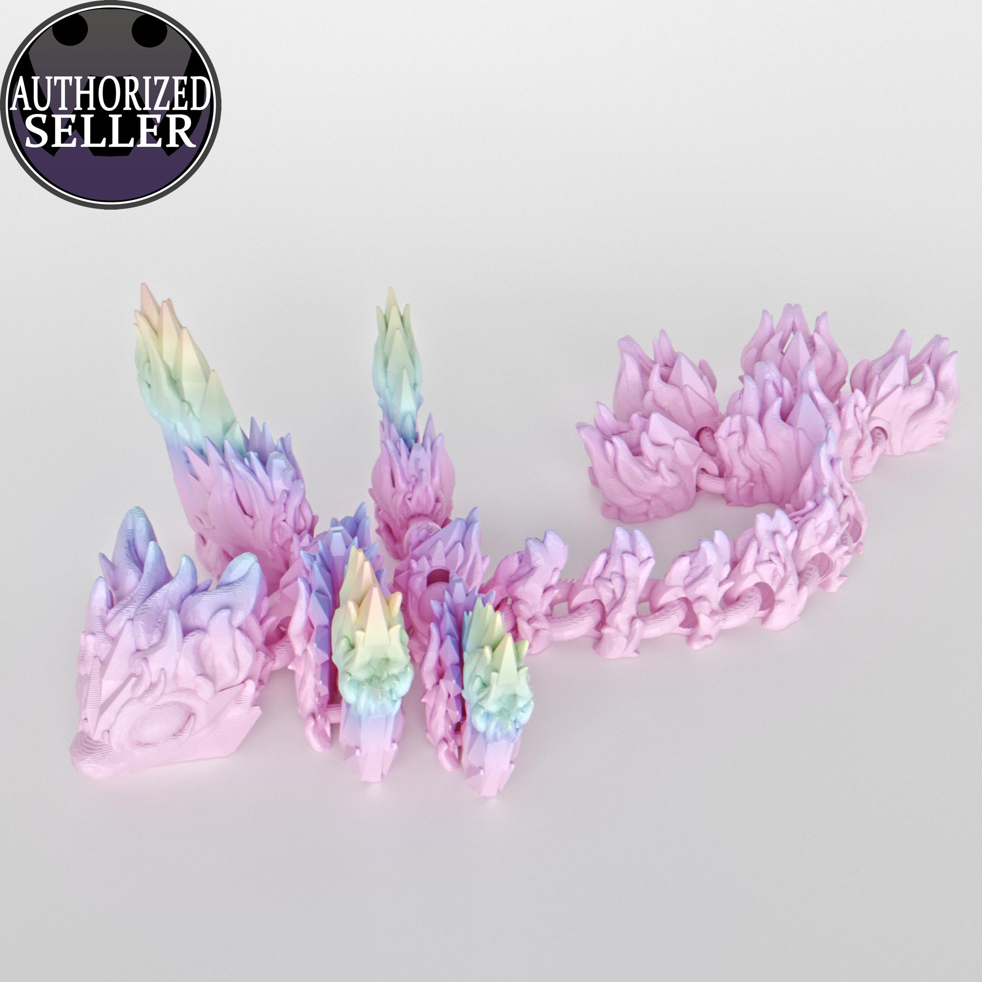 Cinderwing Fire Sprite Dragon | Articulating Dragon Figurine | Fantasy ...