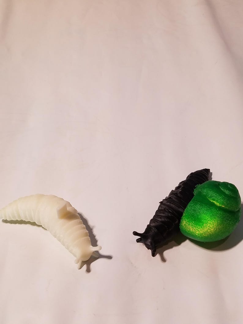 Snail Fidget Toy | 3D Printed Articulated Toy | Stress Relief Desk Toy ...