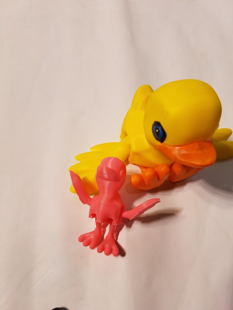 Cute Duck 'daddy' Yellow Small Adult Hand Painted Duck Only - Inventory ...