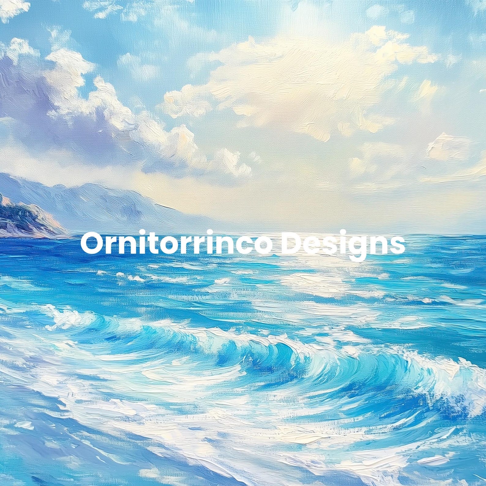 Summer Frame TV Art | Deep Blue Sea | Instant Decor | Ornitorrinco ...