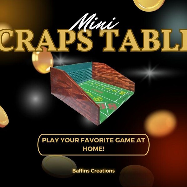 Craps Table - Etsy