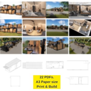 Container Hotel Module 12 Units - 2.5m X 6m , Modern Floor Plans ...