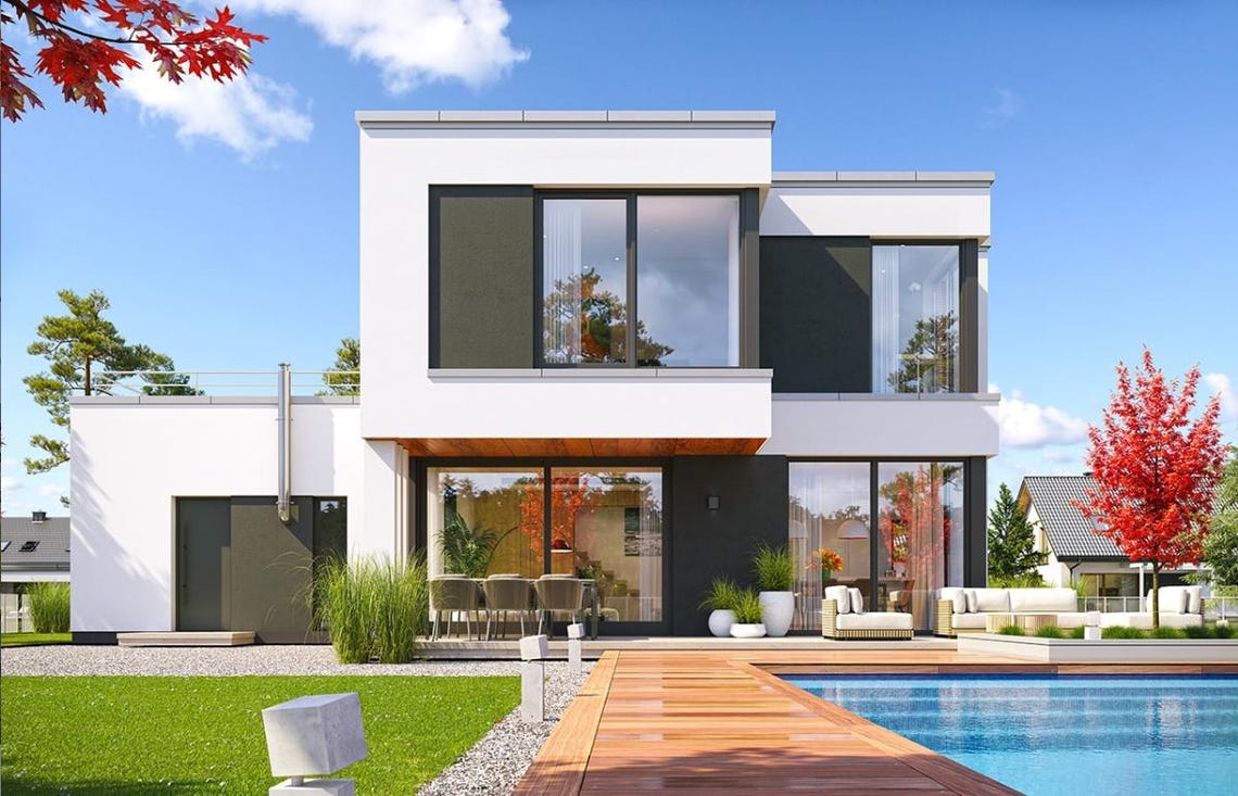 Modern Family Home Design Plan 14m X 16m Elegant and Spacious W ...