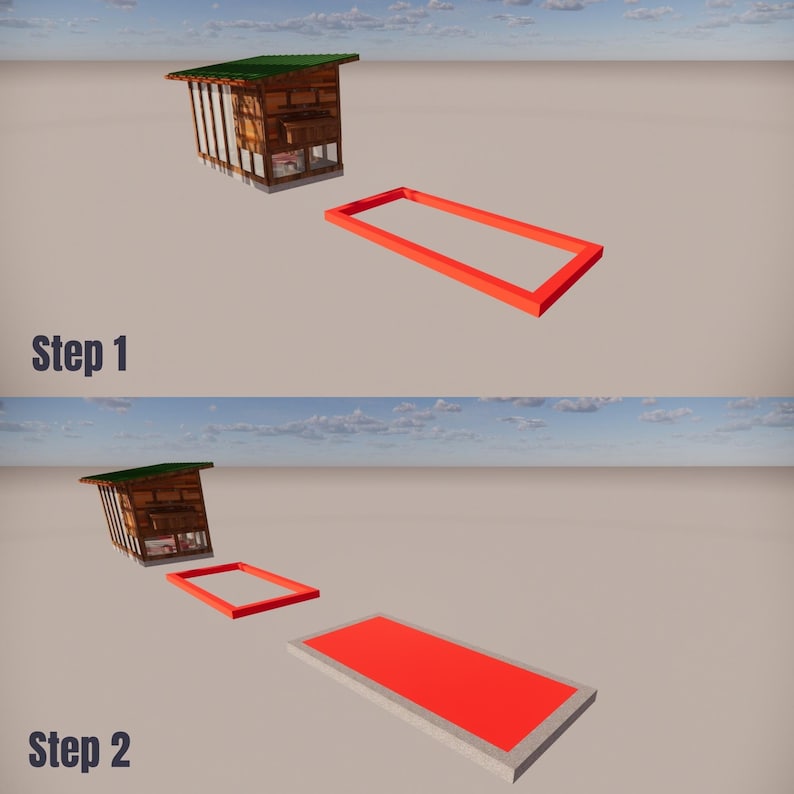 Chicken Coop Plans Sketchup File Material List PDF File - Etsy