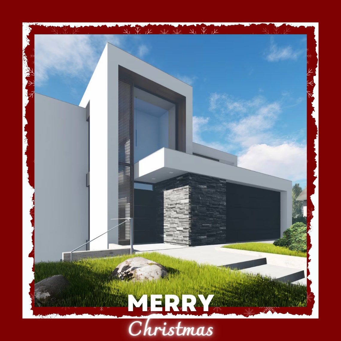 Modern House Plane Spacious 4-bedroom Home With 3 Bathrooms, Total Area ...