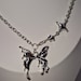 Cybercore Fairycore Y2k Silver Necklace With Heart Butterfly Pendant - Etsy