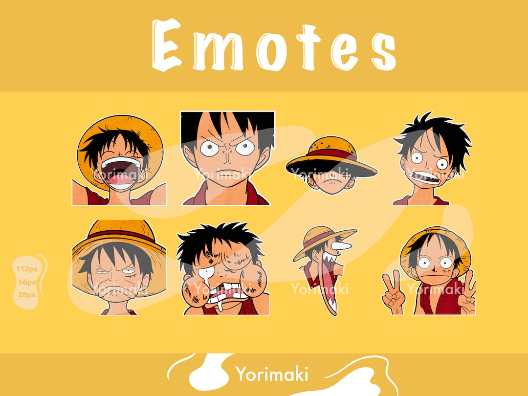 Capitão pirata Pacote 8 emotes - Etsy Portugal