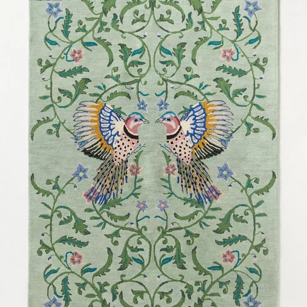Bird Rug - Etsy