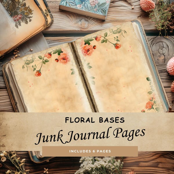 Journal Base Template - Etsy