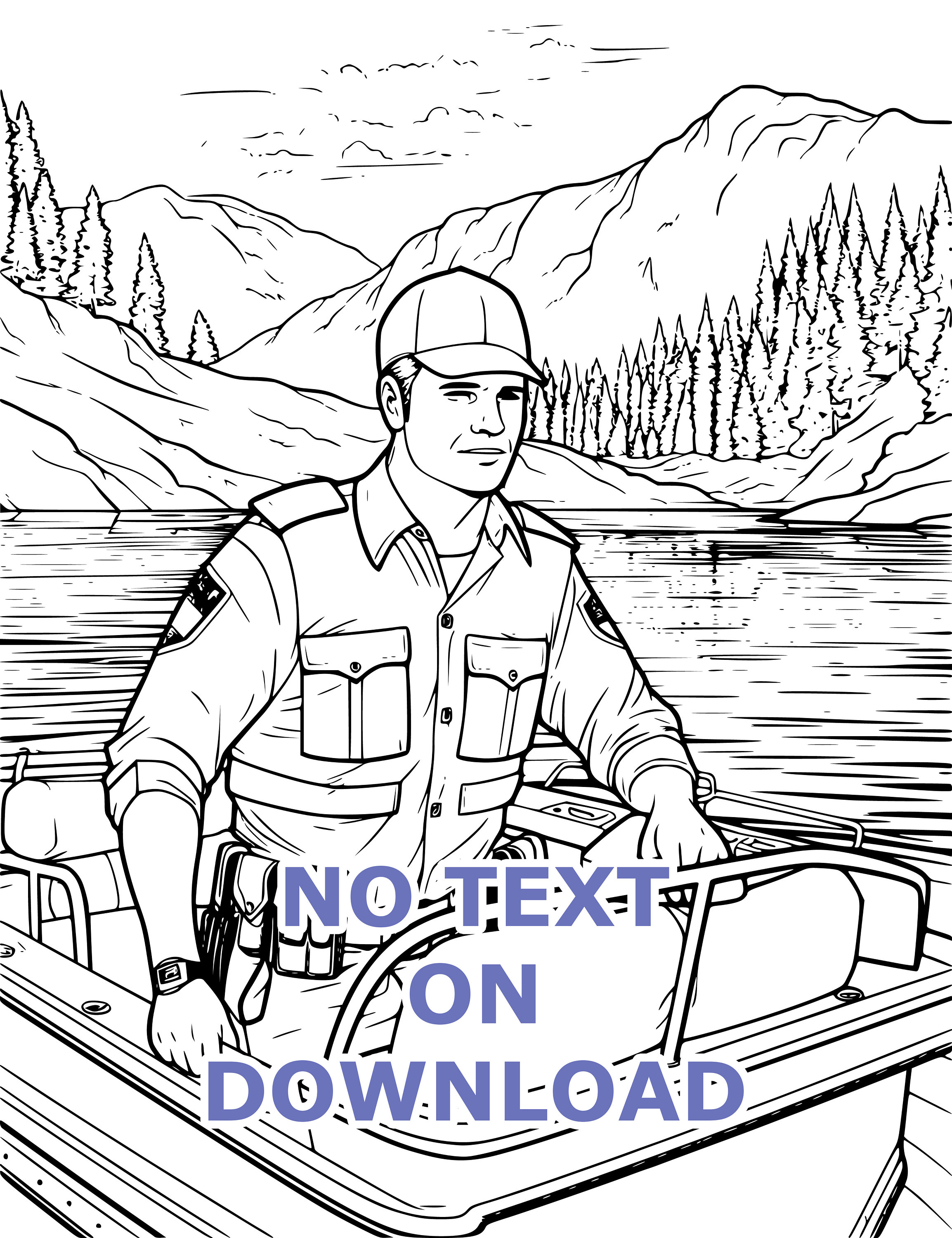 Coloring Book Pages : Deputy Days 30 / Sheriff Police Badge Officer Cop ...