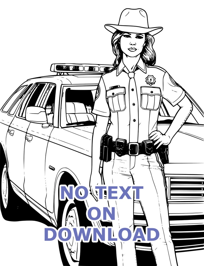 Coloring Book Pages : Deputy Days (30) / Sheriff Police Badge Officer ...