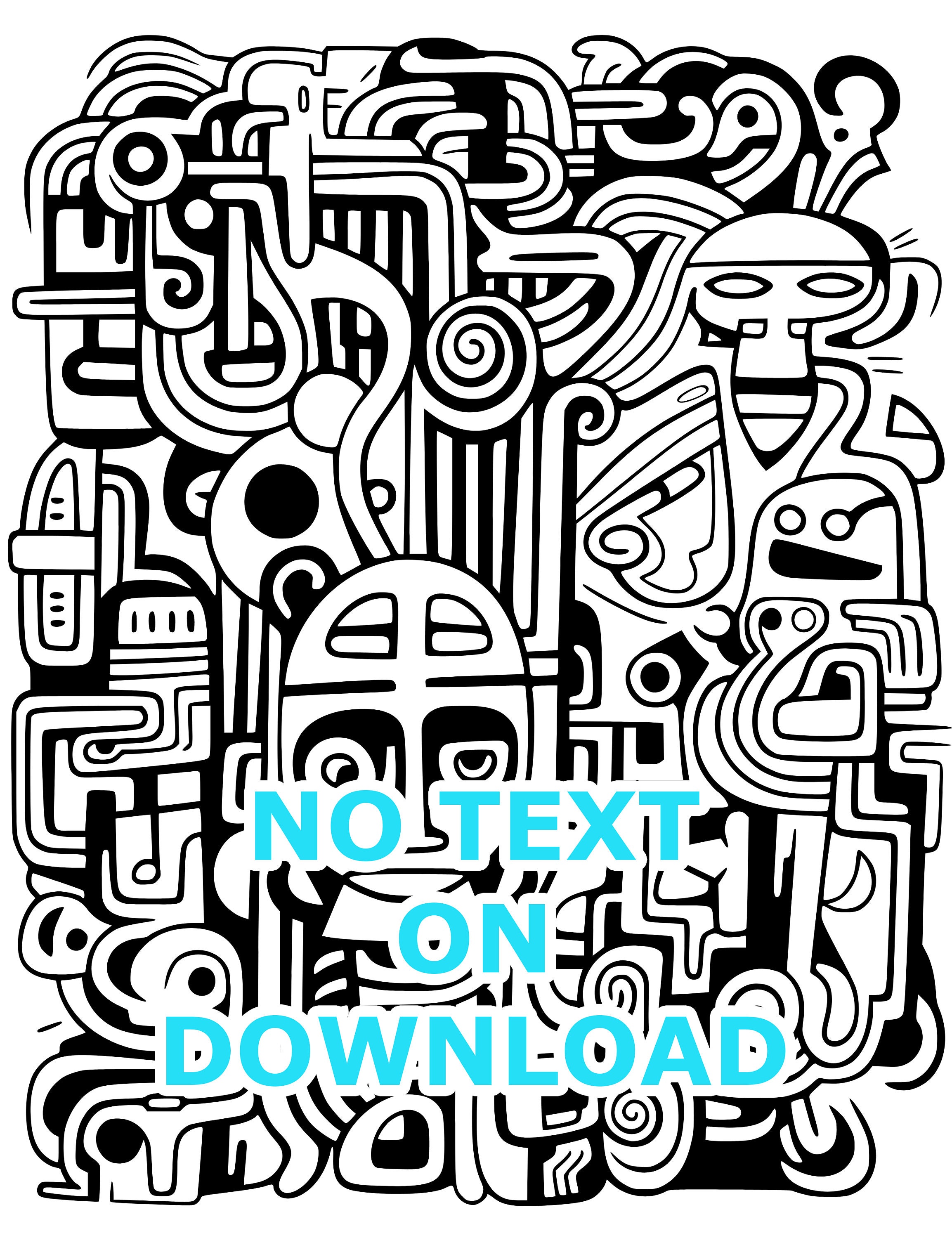 Coloring Book Pages : Psychedelic Dreams, Vol 1 (75) / Mind Bending ...