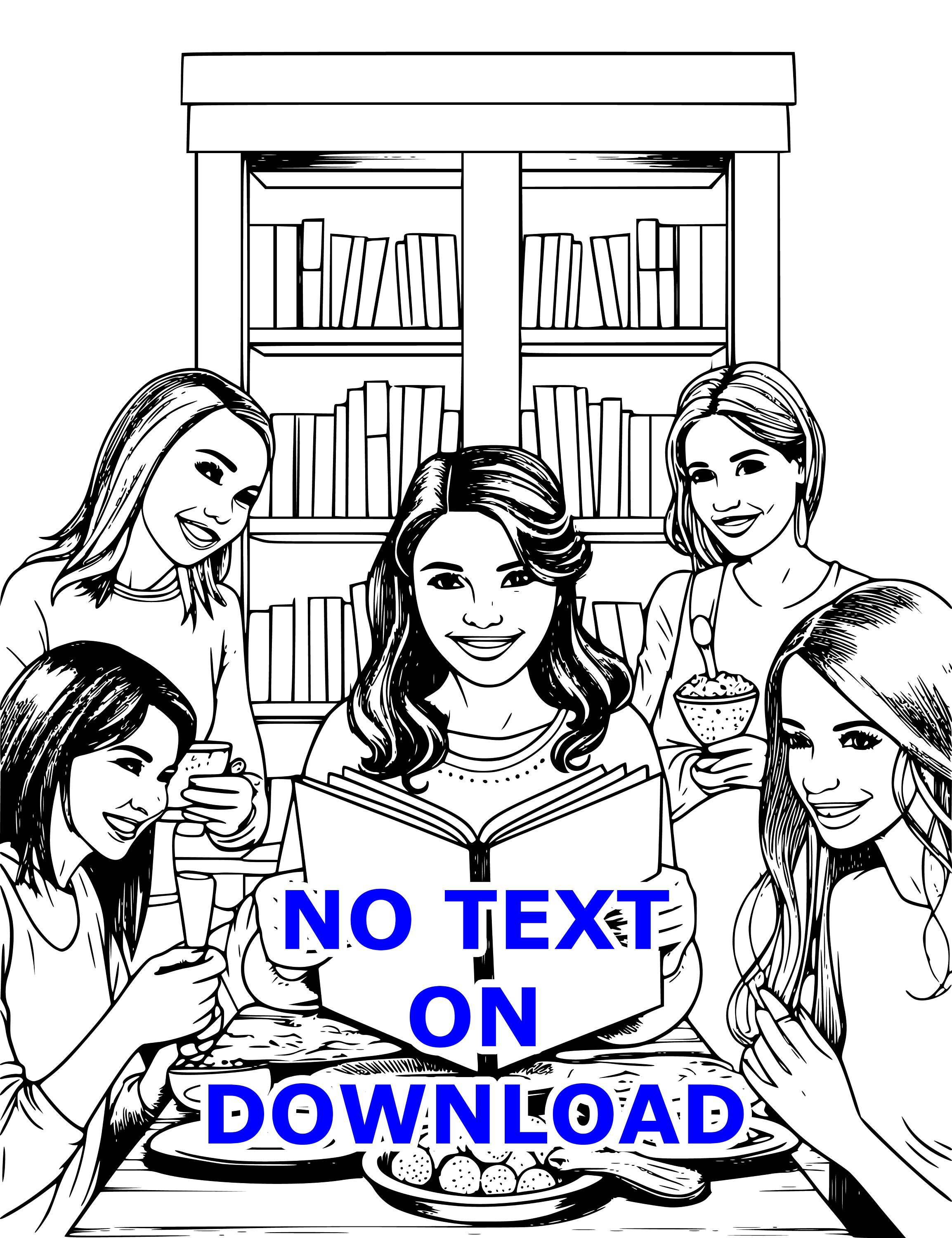 Coloring Book Pages : Extroverted Women Unleashed 30 / Extrovert Social ...