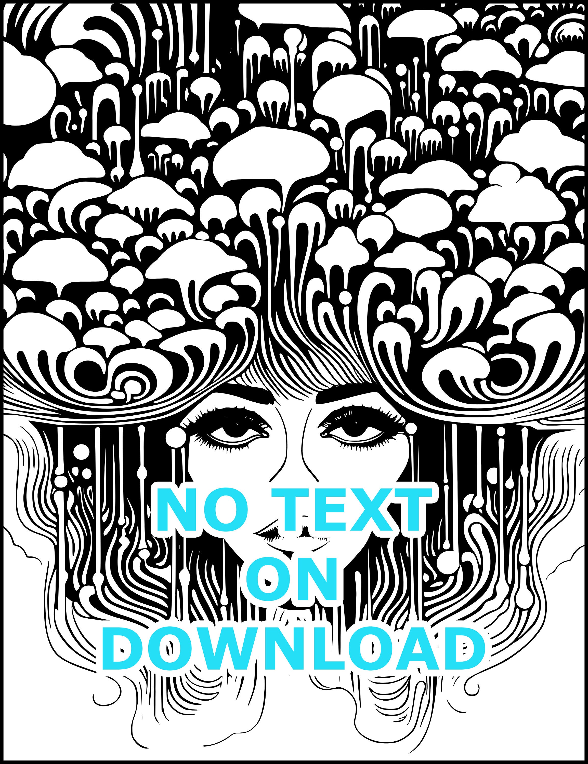 Coloring Book Pages : Psychedelic Dreams Vol 1 75 / Mind - Etsy