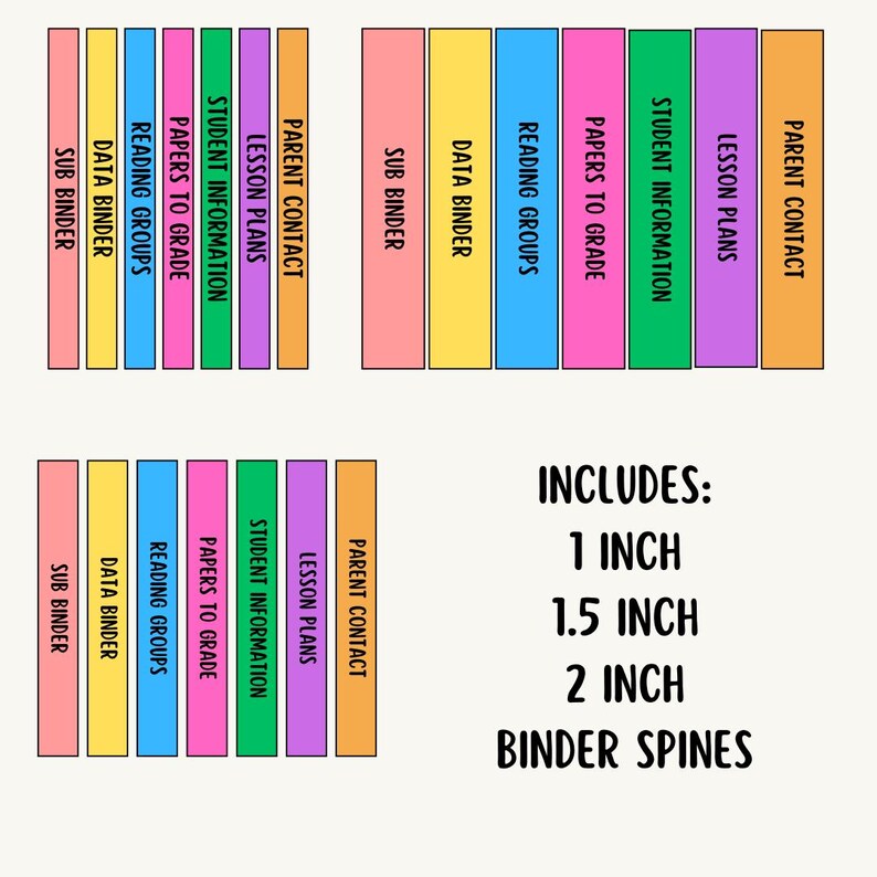 Editable Binder Covers and Spines Printable Binder Cover and Spines ...