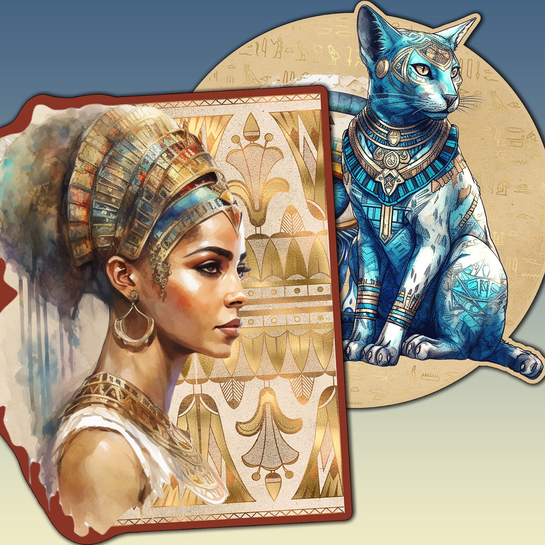 Large Ancient Egypt Theme Sticker - Etsy
